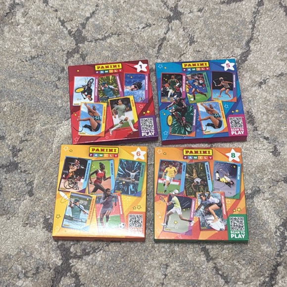 McDonald's | Toys | Mcdonalds 224 Panini Family 3 7 8 Happy Meal Toys ...